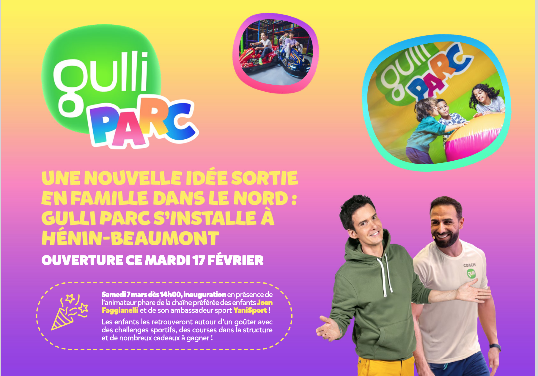 Gullli : un nouveau Gulli Parc à Hénin-Beaumont ; 17e implantation en ...