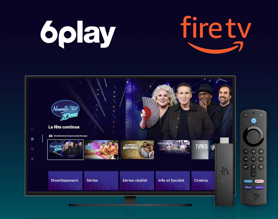 6play : la plateforme disponible sur les appareils Amazon Fire TV en ...